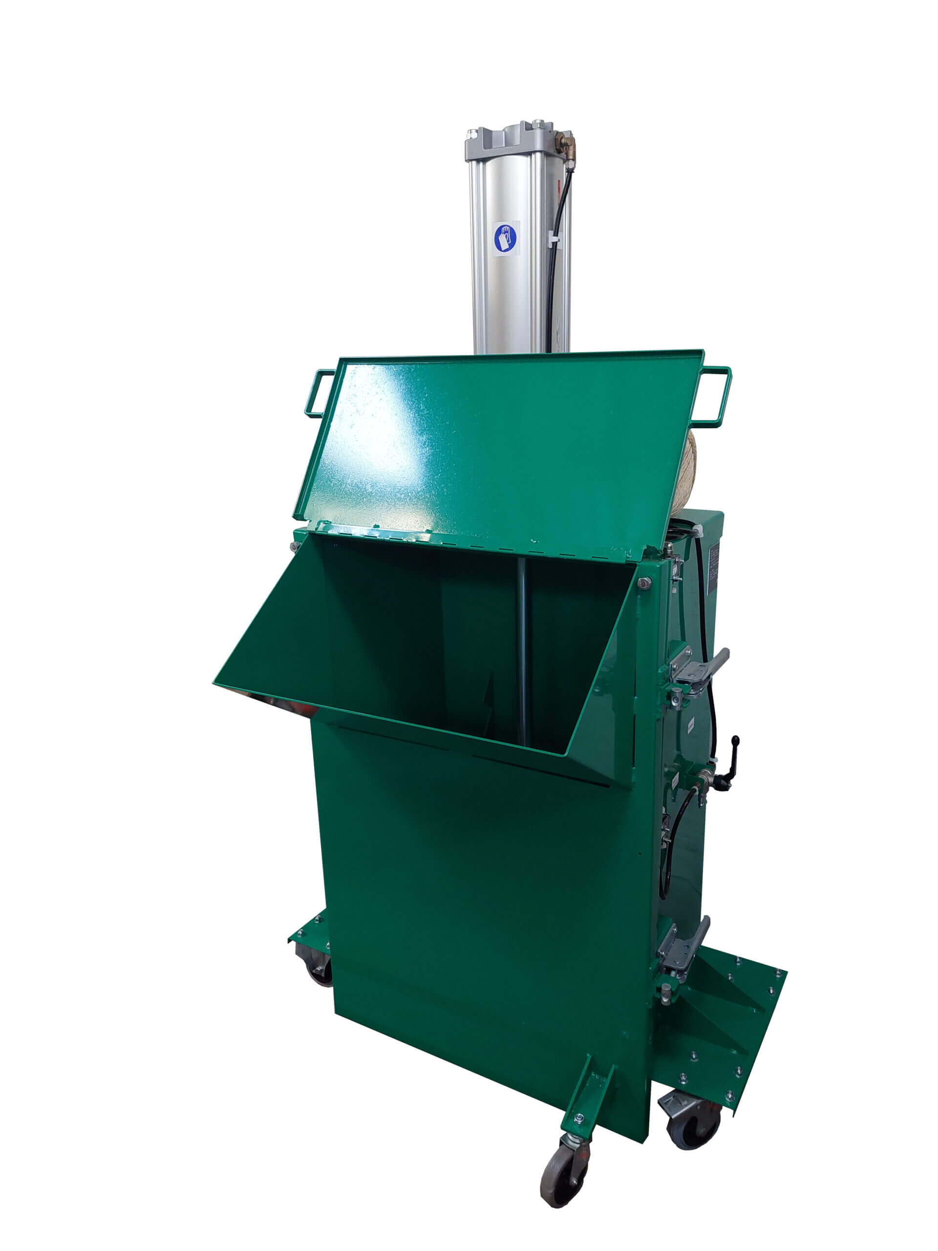 Cardboard and Paper Compactor - combustible brick - ECOPOLY 2